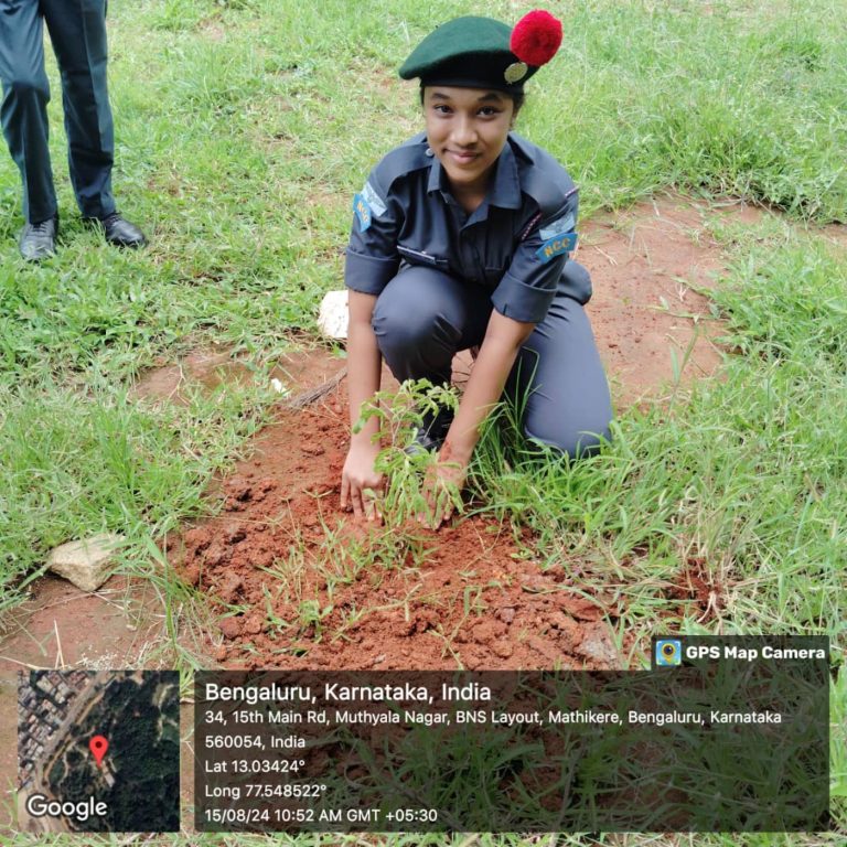 NCC Cadets Lead the Way: "One Tree, One Cadet" Campaign
